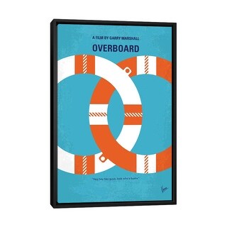 iCanvas "Overboard Minimal Movie Poster" by Chungkong Framed Canvas Print - Bed Bath & Beyond ...